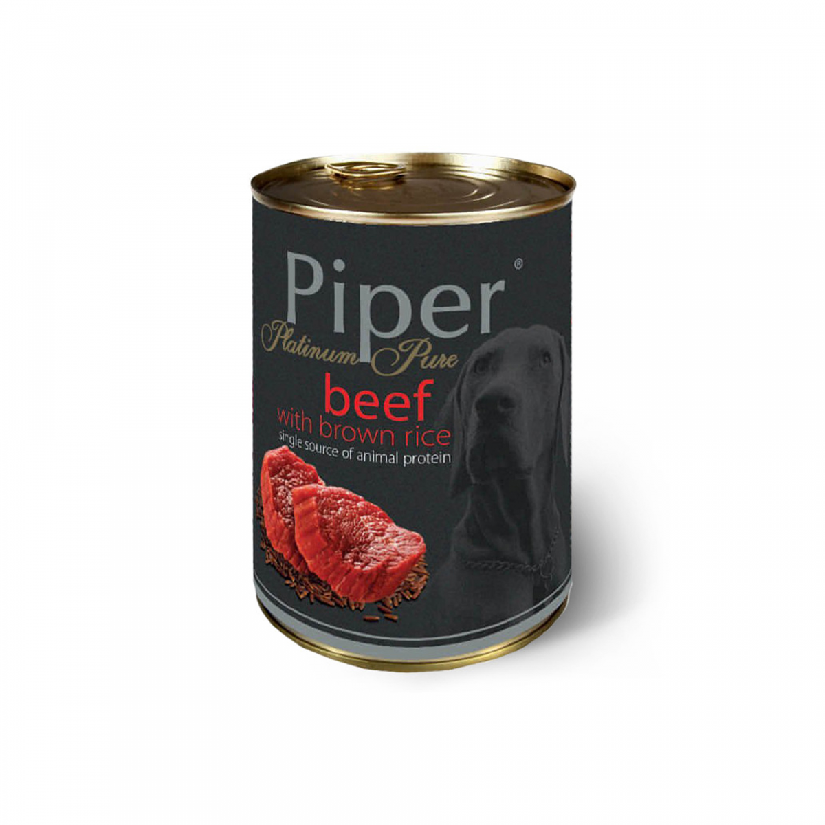 PIPER PLATINUM CAO ADULTO VACA E ARROZ - 400GR - 17360 | Nutrima