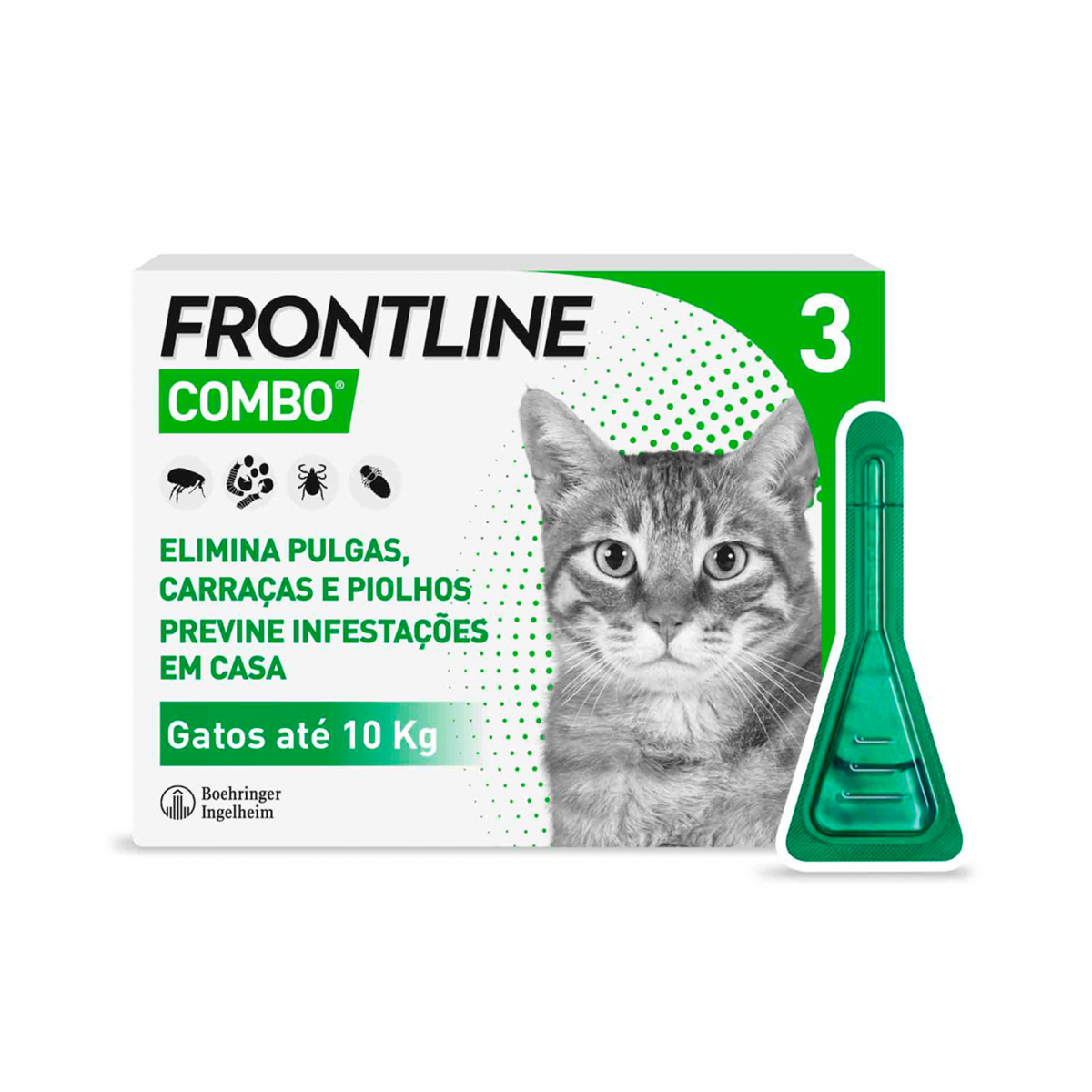 FRONTLINE COMBO GATO 3 PIP - 17022 - Nutrima