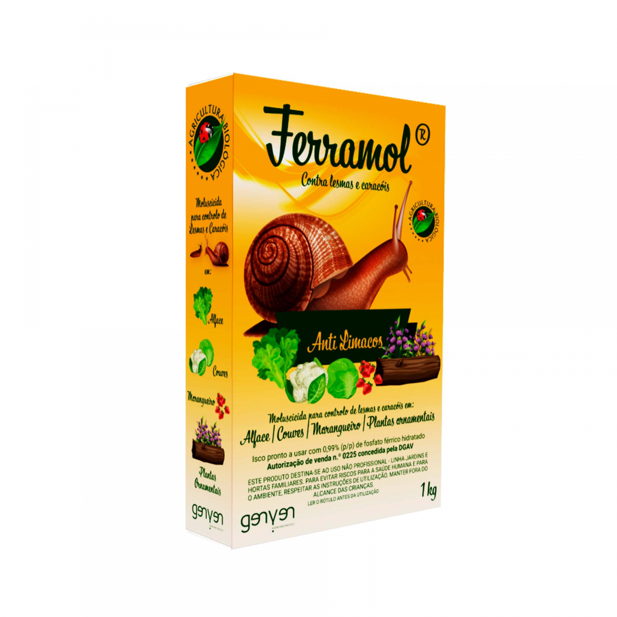 FERRAMOL LESMAS E CARACOIS - 200GR - 478M12171 - Nutrima
