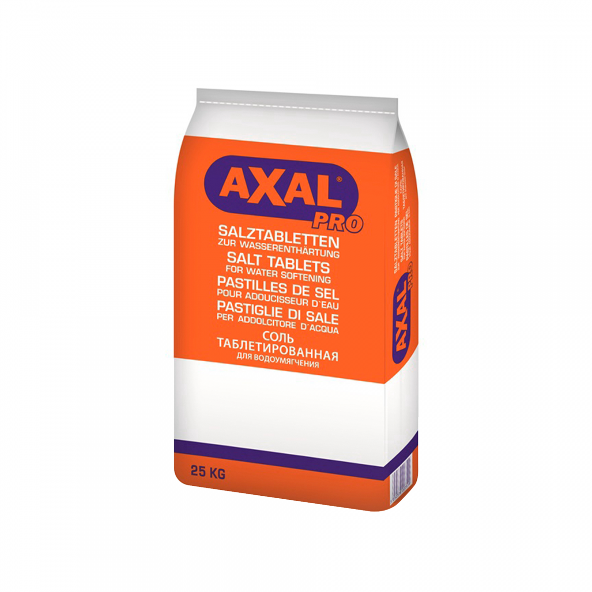 SAL PASTILHAS AXAL PRO - 25KG - 8865 - Nutrima