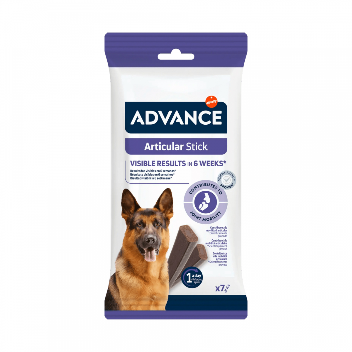 ADVANCE CAO SNACKS ARTICULAR CARE STICK - 155GR - 1657 - Nutrima