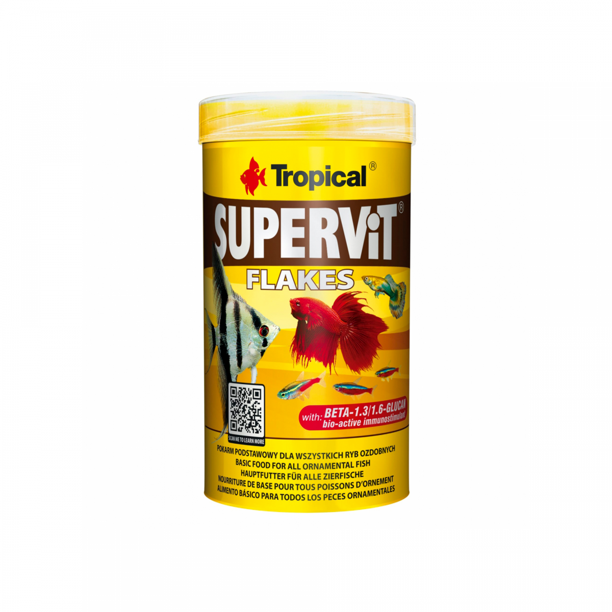 ALIMENTO P/ PEIXES SUPERVIT - 200GR - 15260 | Nutrima